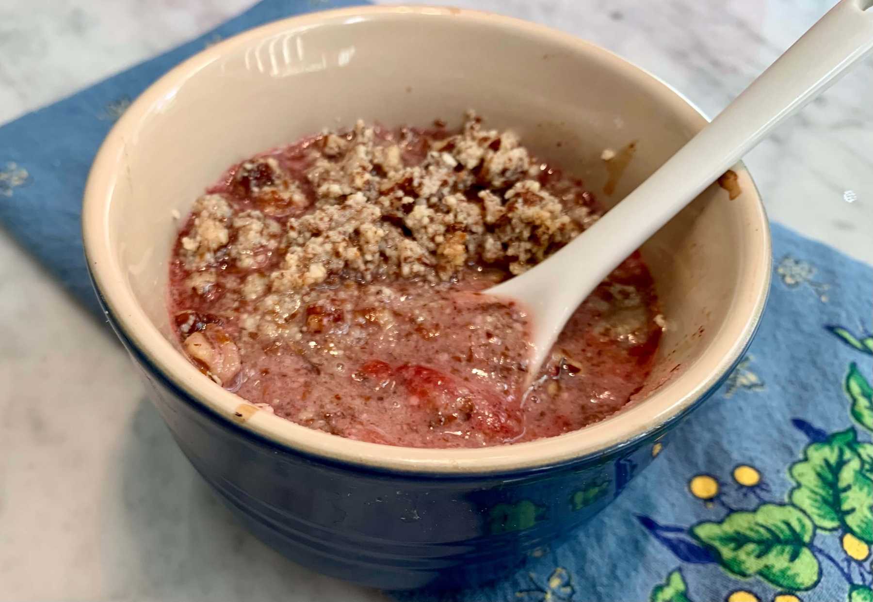 Simple Fruit Crisp | Amos Institute Blog